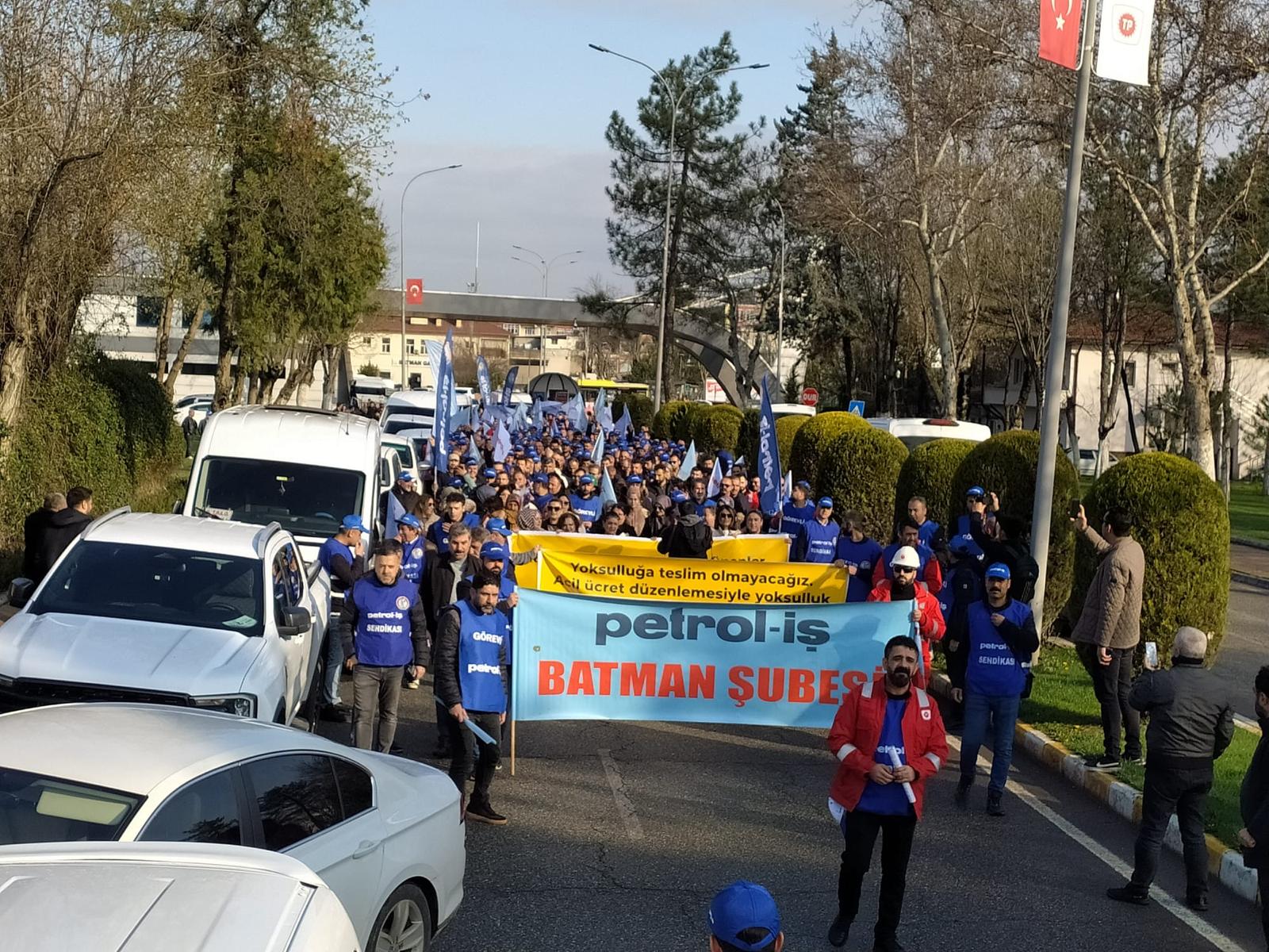 TPAO Emekçileri ‘hakları’ Için Yürüdü! • Batman Burada