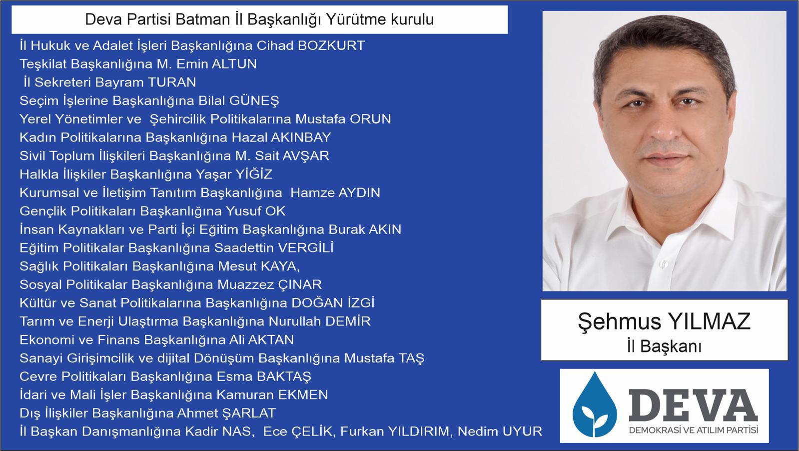 DEVA Partisi Batman Il Teşkilatı Görev Bölümü Yaptı • Batman Burada